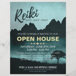 Reiki Flyers & Programs | Zazzle