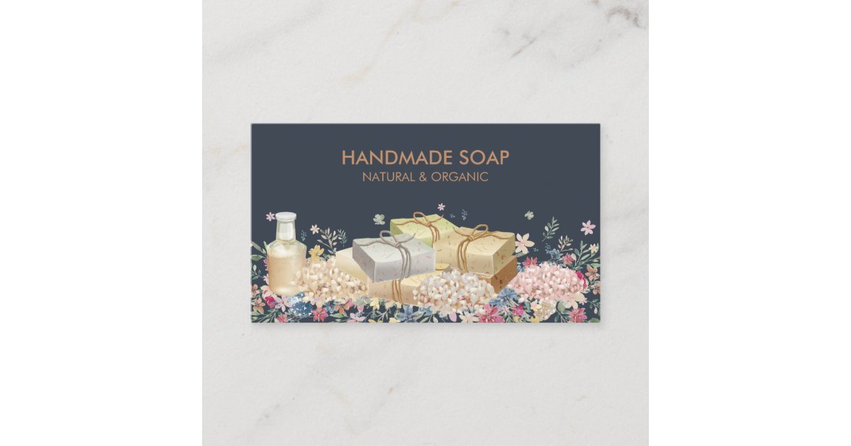 Natural Soaps Business Card | Zazzle.com