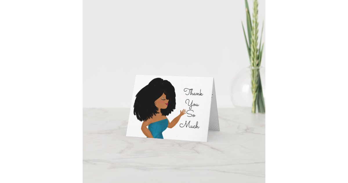 Natural Style Thank You Card | Zazzle