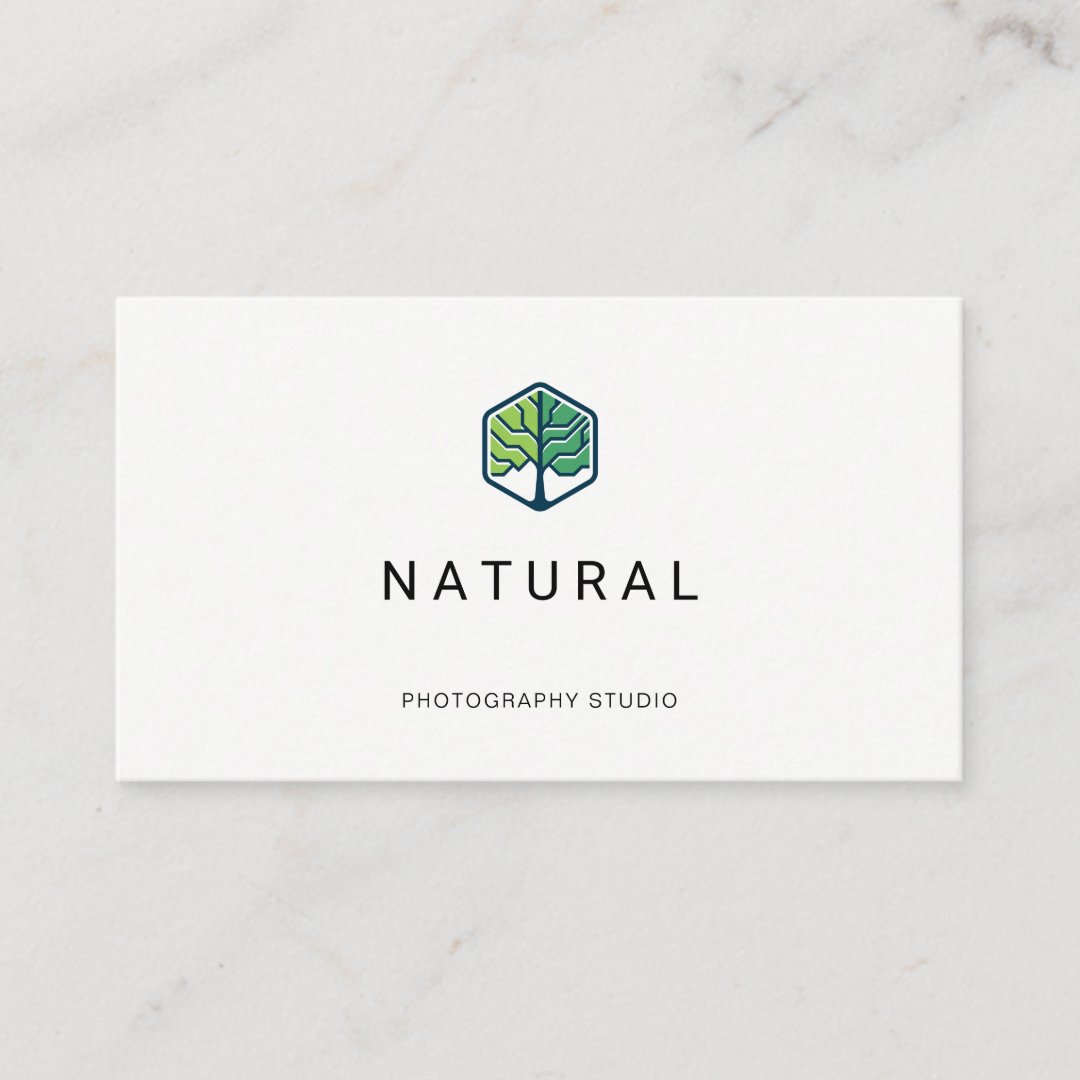 Natural | Trees Business Card | Zazzle