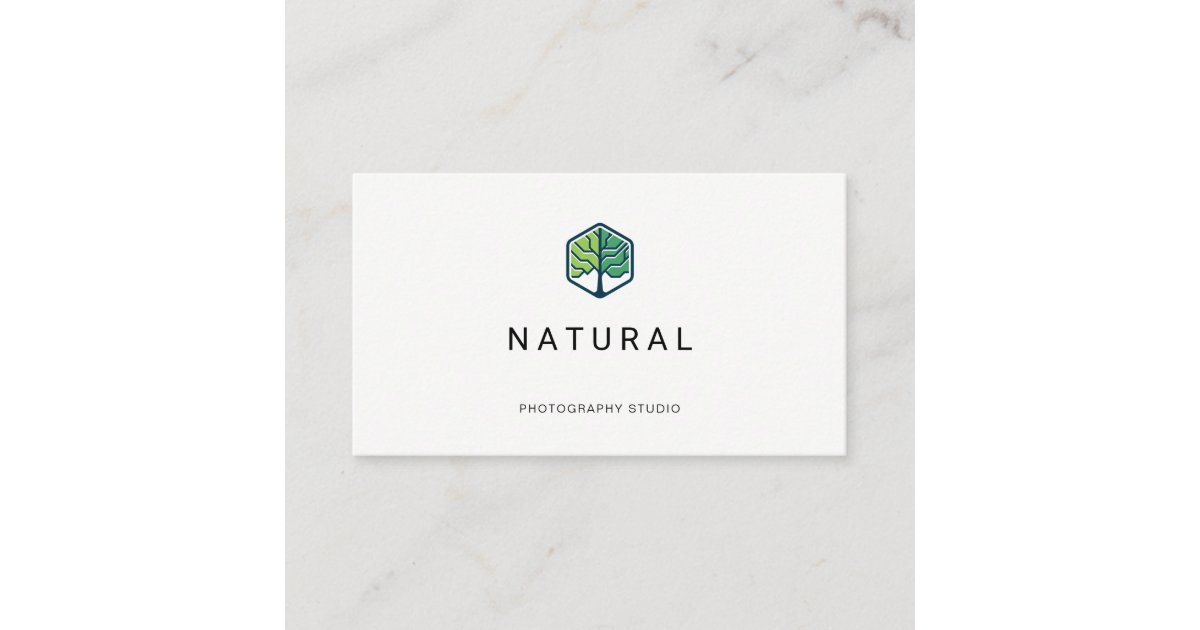 Natural | Trees Business Card | Zazzle