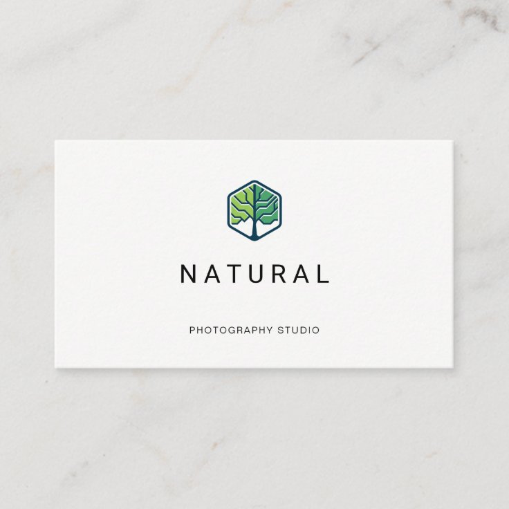 Natural | Trees Business Card | Zazzle