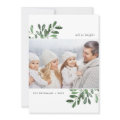 Naturally Joyful | Holiday Photo Card | Zazzle