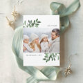Naturally Joyful | Holiday Photo Card | Zazzle