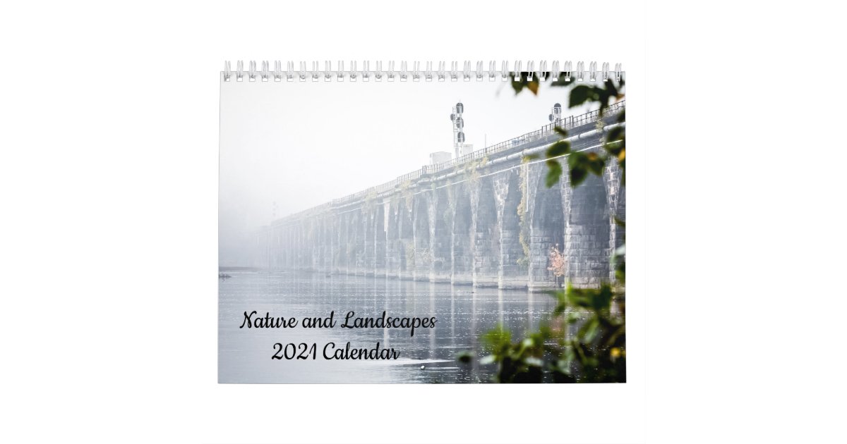 Nature and Landscape 2021 Calendar | Zazzle