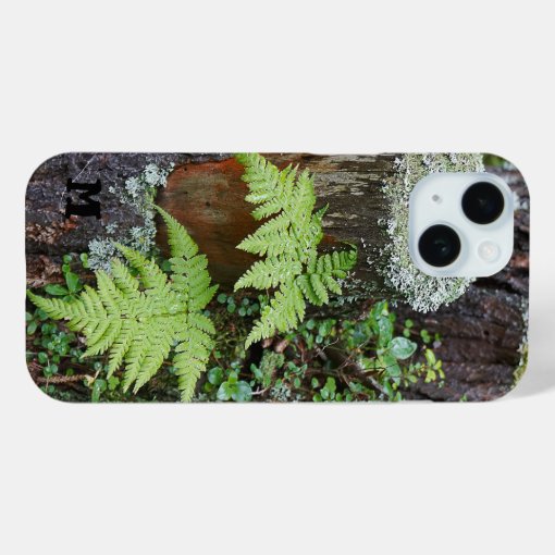 Nature Forest Fern Green Designer Phone Case | Zazzle
