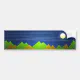 Nature Landscape Bumper Sticker | Zazzle