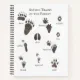 Nature Notebook Animal Tracks of the Forest | Zazzle