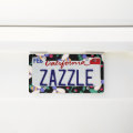 Nature Pattern License Plate Frame | Zazzle