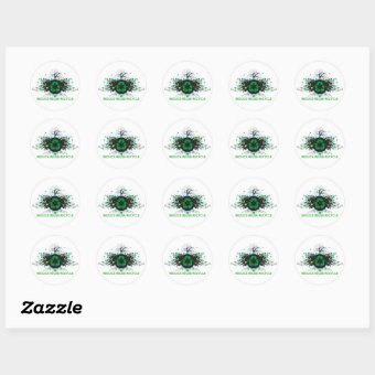 Nature Recycles Classic Round Sticker | Zazzle