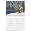 Nature Scenes Midwest Garden Landscape Monthly Calendar | Zazzle