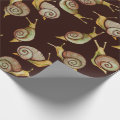 Nature Snail Art Wrapping Paper | Zazzle