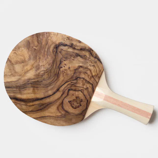 nature wood wooden textures ping pong paddle | Zazzle