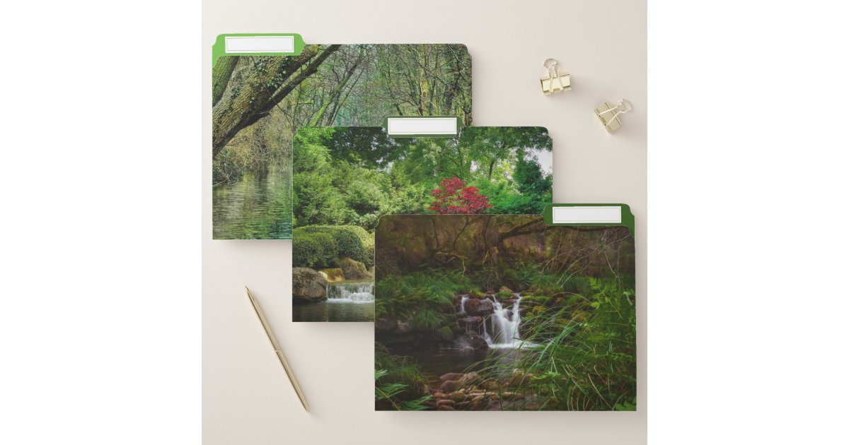 Nature's Beauty File Folder | Zazzle