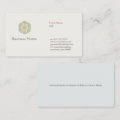 Naturopath Natural Holistic Health Healer Business Card | Zazzle