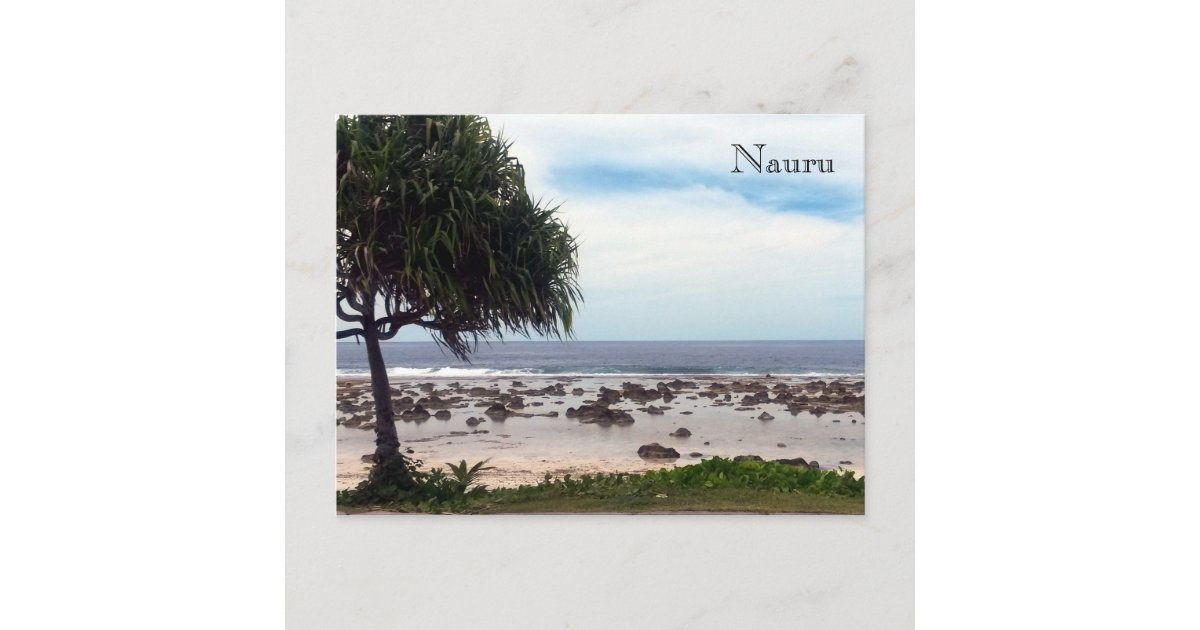 nauru coast postcard | Zazzle