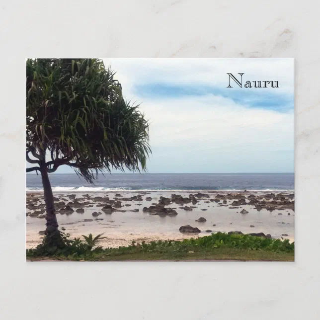 nauru coast postcard | Zazzle