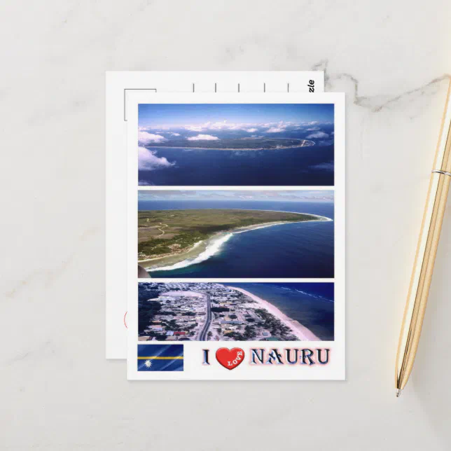 Nauru - I Love - Postcard | Zazzle