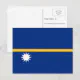 Nauruan Flag, Flag of Nauru Postcard | Zazzle