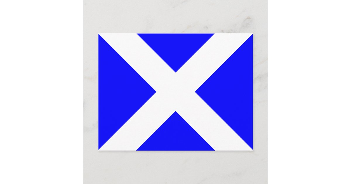 Nautical Alphabet Flag Signal Letter M Postcard | Zazzle