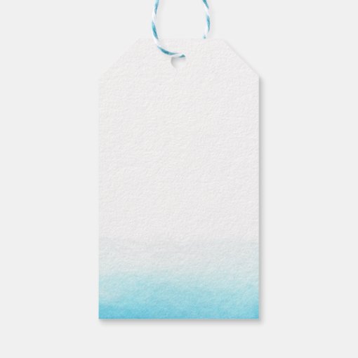 Nautical Anchor Ahoy It's A Boy Personalized Gift Tags | Zazzle