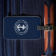 Nautical Anchor Boat Name Navy Blue Custom Boating Luggage Tag | Zazzle