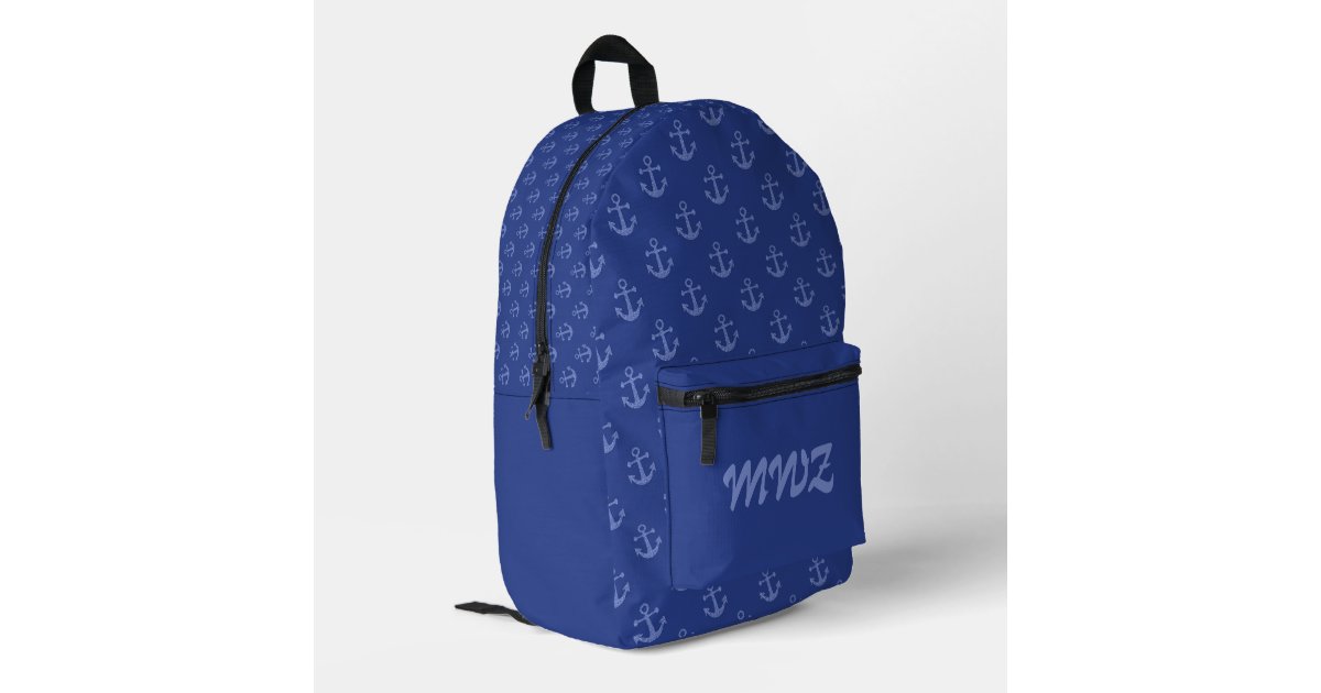 Nautical Anchor Theme Backpack | Zazzle