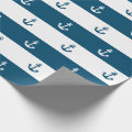 Nautical Anchor Wrapping Paper | Zazzle