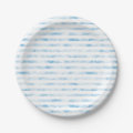 Nautical Blue Wave Paper Plates | Zazzle