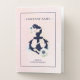 Nautical boat anchor with marine flowers pocket folder | Zazzle