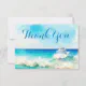 Nautical Boat Ocean Cruise Crew Appreciation Thank You Card | Zazzle