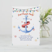 Nautical Boat Parade Party Invitation | Zazzle