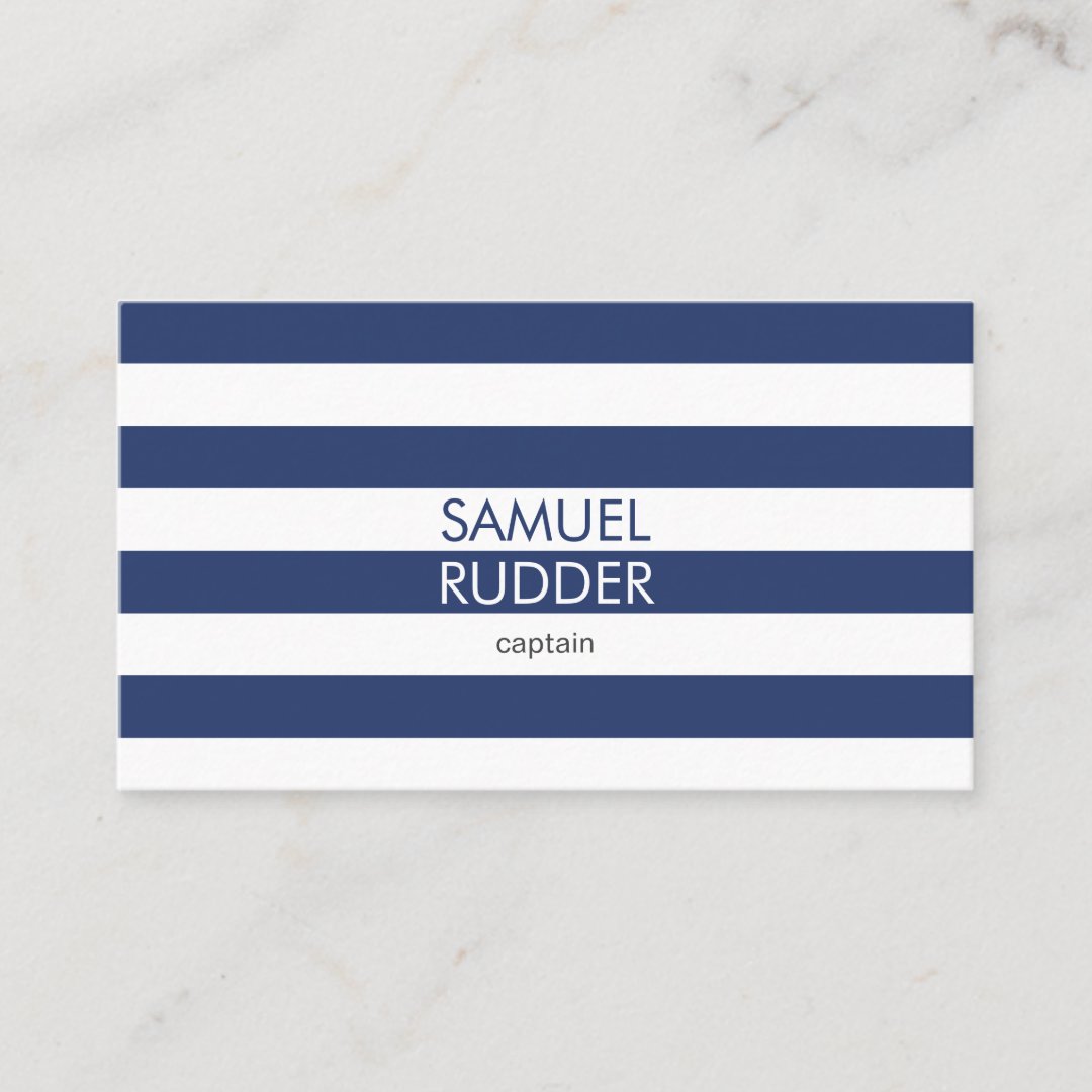 Nautical business card | Zazzle