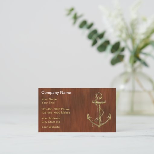 Nautical Business Cards | Zazzle