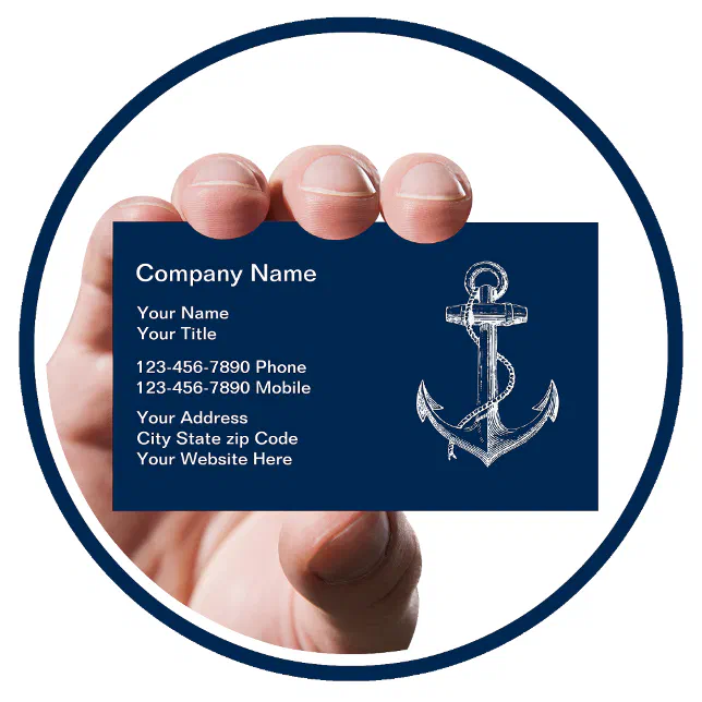 Nautical Business Cards | Zazzle