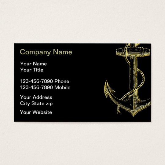 Nautical Business Cards | Zazzle.com