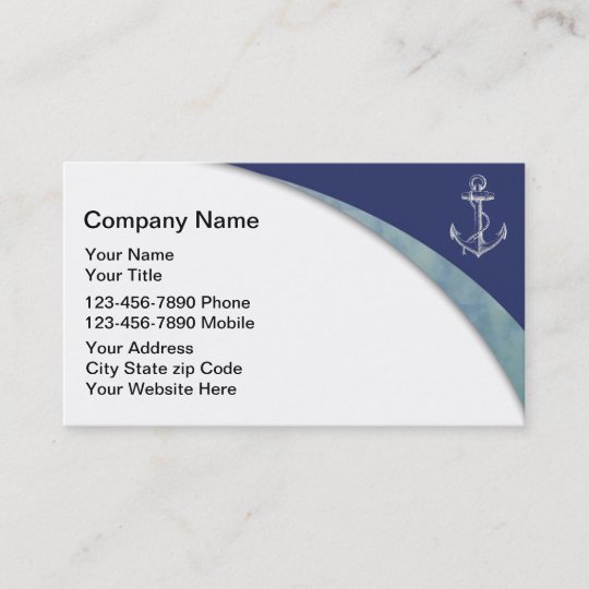 Nautical Business Cards | Zazzle.com