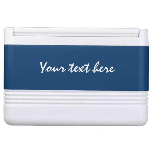 Nautical can cooler box with boat anchor design | Zazzle