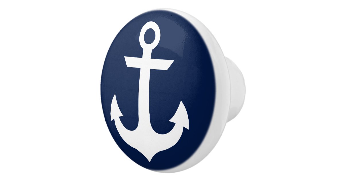 Nautical Ceramic Knob | Zazzle