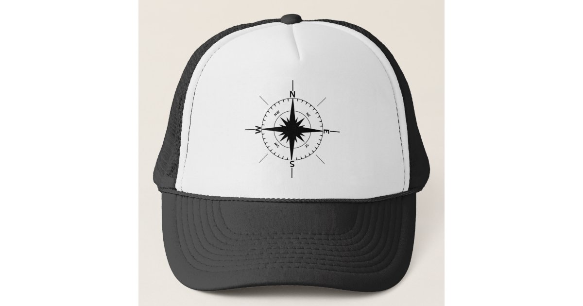 Nautical Compass Hat | Zazzle