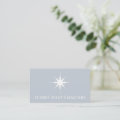 Nautical Compass Light Blue Business Card | Zazzle