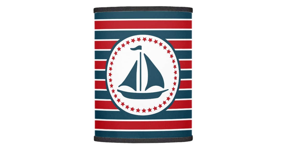 Nautical design lamp shade | Zazzle