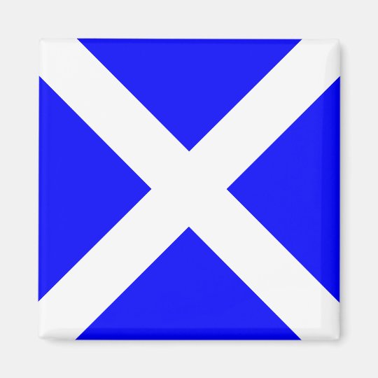 Nautical Flag Alphabet Signal Letter M (Mike) Magnet | Zazzle.com