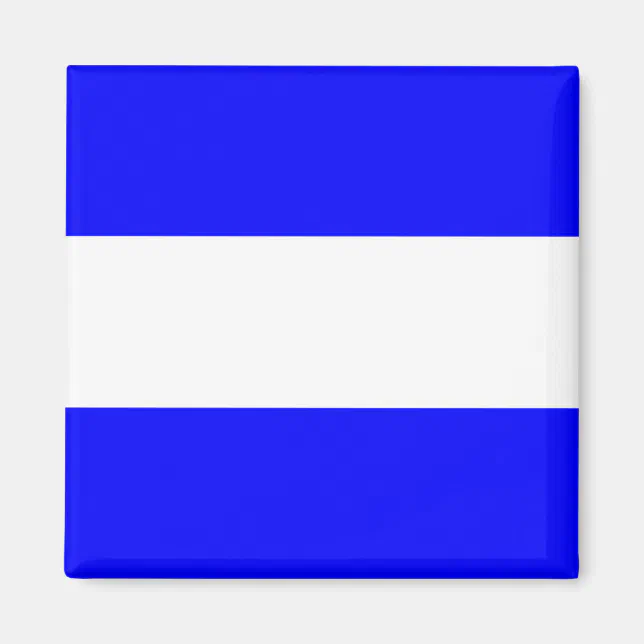 Nautical Flag Signal Letter J (Juliett) Magnet | Zazzle
