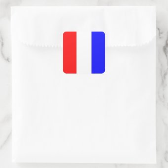 Nautical Flag Signal Letter T (Tango) Square Sticker | Zazzle