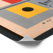 Nautical Flags and Morse Code Poster | Zazzle