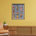 Nautical Flags and Morse Code Poster | Zazzle