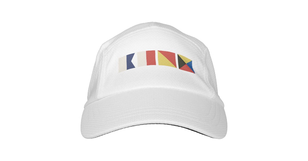 Nautical Flags Hat | Zazzle