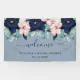 Nautical Flowers Navy Blue and Blush Pink Welcome Banner | Zazzle