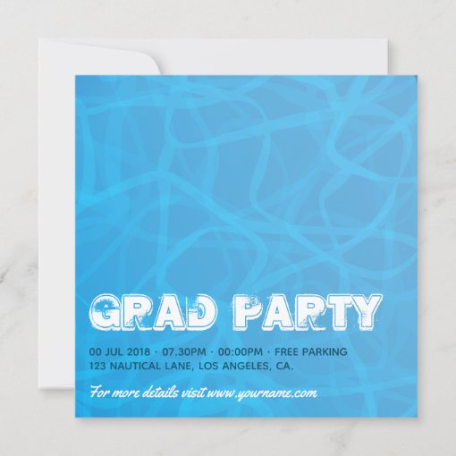 Nautical Graduation Invitation | Zazzle
